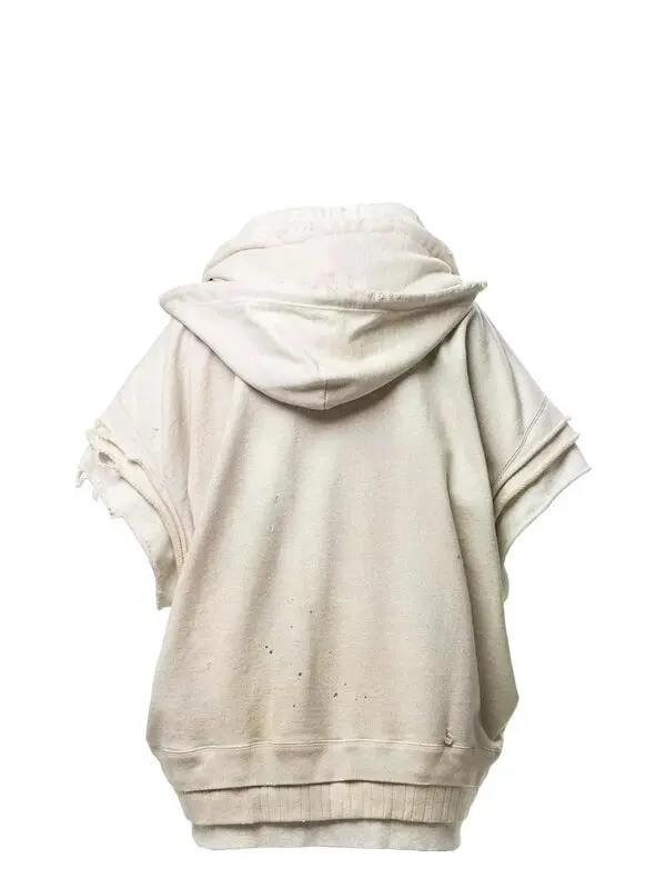 Mihara Yasuhiro Sleeveless Hoodie - Neutrals