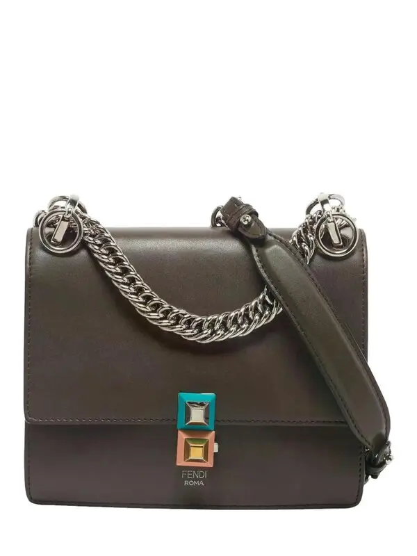 Fendi Kan I Shoulder Bag - Brown