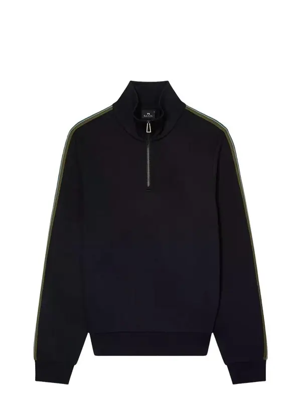 Paul Smith Quarter-zip Sweatshirt - Black