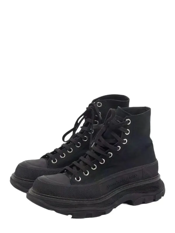 Alexander McQueen Tread Slick High-top Sneakers - Black