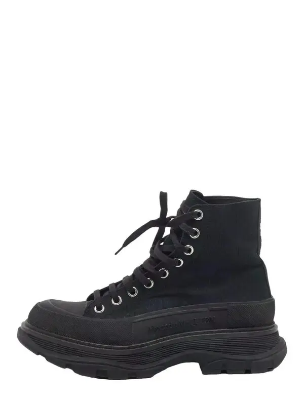 Alexander McQueen Tread Slick High-top Sneakers - Black