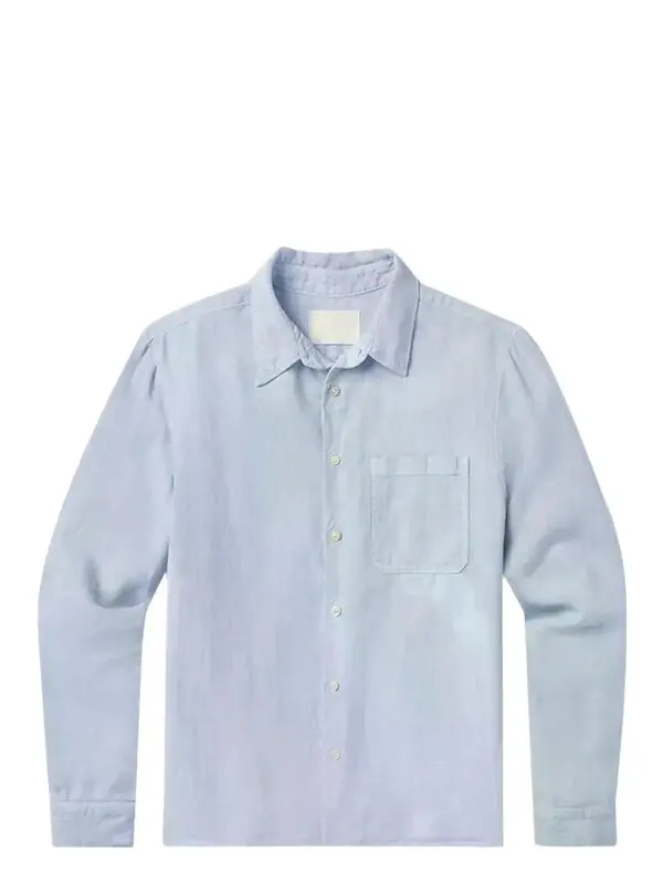 Citizens Of Humanity Single Pocket Work Long-sleeve Shirt - Blue