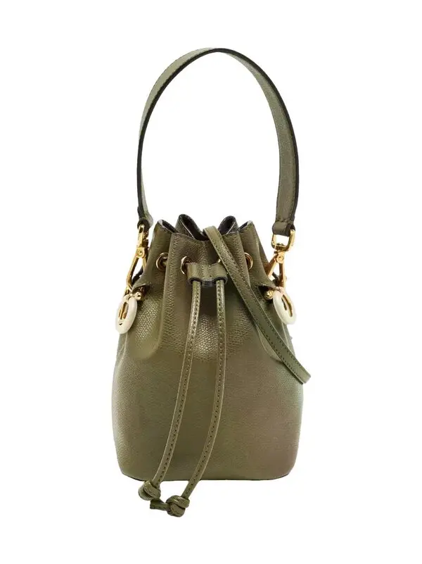 Fendi Mini Mon Tresor Bucket Bag - Green