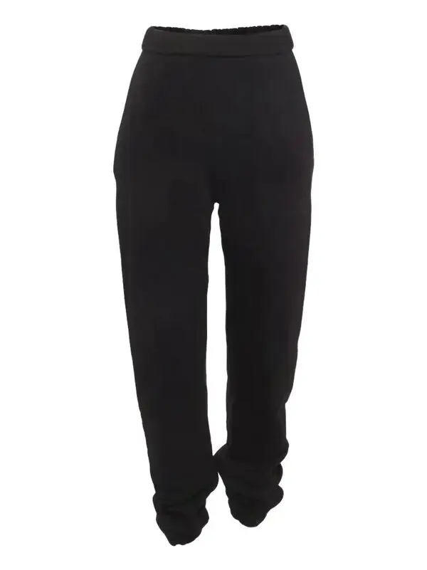 Attico High-waisted Track Pants - Black