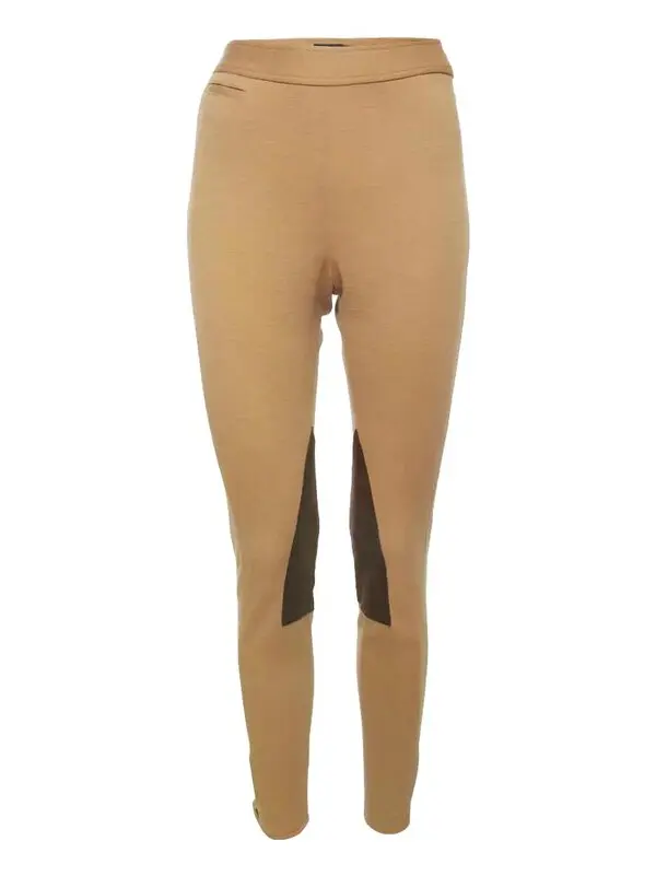 Polo Ralph Lauren Slim-fit Trousers With Contrast Patches - Neutrals