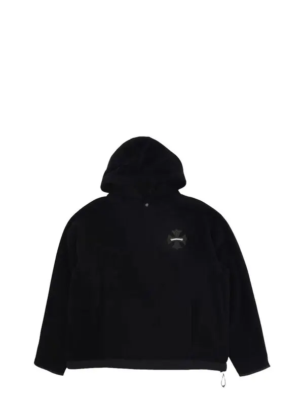 Chrome Hearts Fleece Plus Patch Hoodie - Black