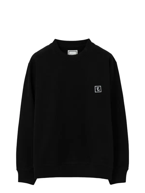 WOOYOUNGMI Logo Embroidered Sweatshirt - Black