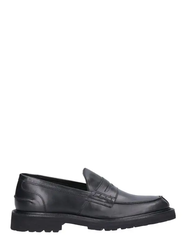 TRICKER'S Slip-on Loafers - Black
