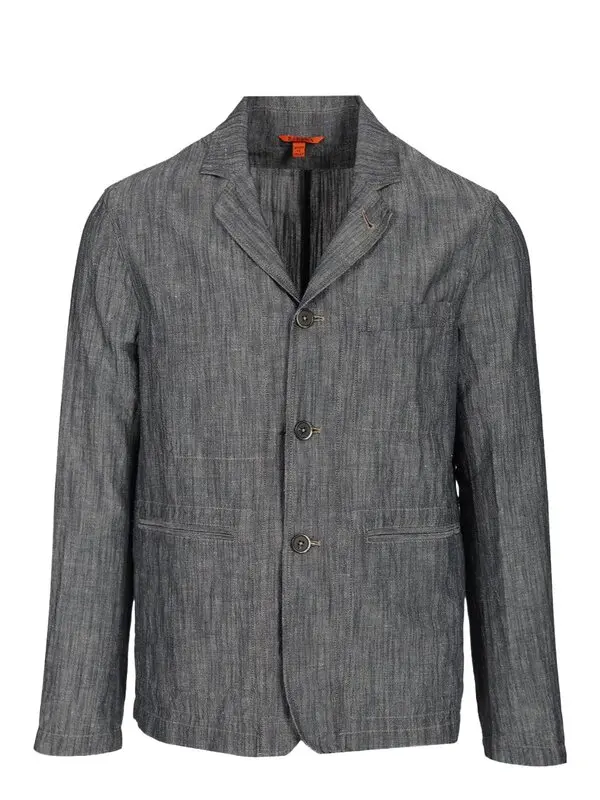 Barena Venezia Canal Piado Single Breasted Blazer - Gray