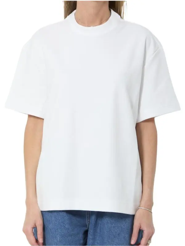 THE FRANKIE SHOP Dropped Shoulder T-shirt - White