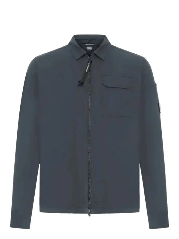 C.P. COMPANY Logo Detail Casual Jacket - Black