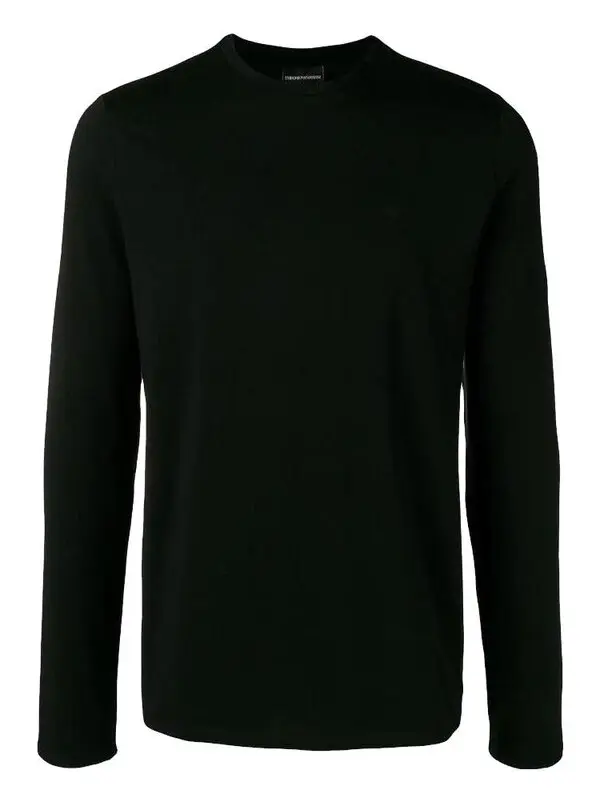 Emporio Armani Long-sleeve T-shirt - Black