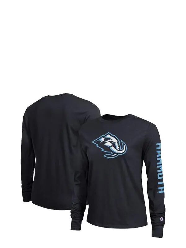 Champion Utah Mammoth Long Sleeve T-shirt - Black