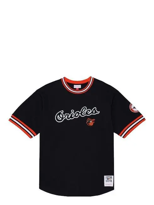 Mitchell & Ness Baltimore Orioles Wild Pitch Ringer T-shirt - Black