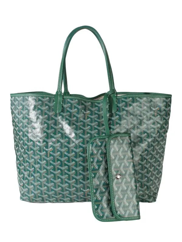 Goyard Goyardine Canvas Saint Louis Pm Tote Bag - Green
