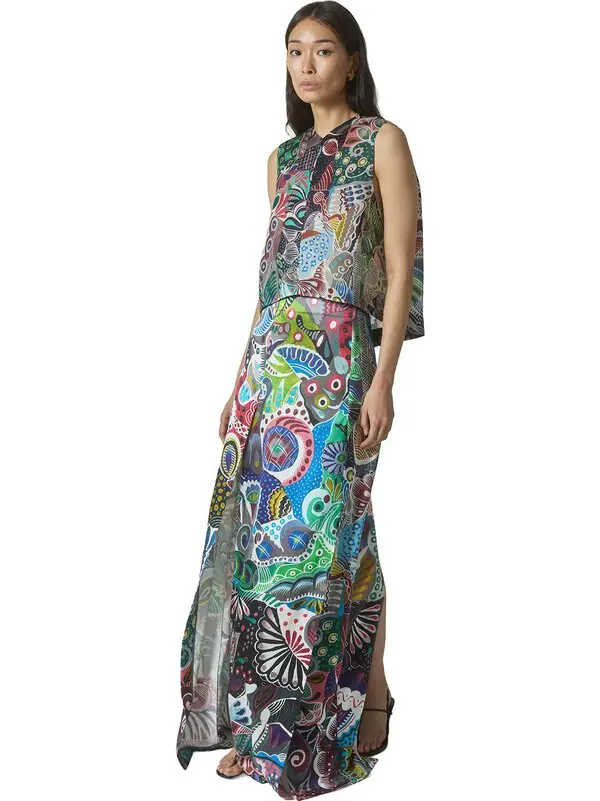 HEIRLOME Val Top In A. Vazquez Print - Multicolor