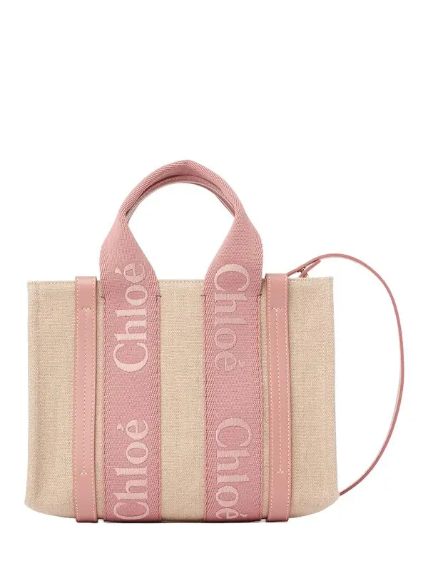 Chloé Small Woody Tote Bag - Nougat