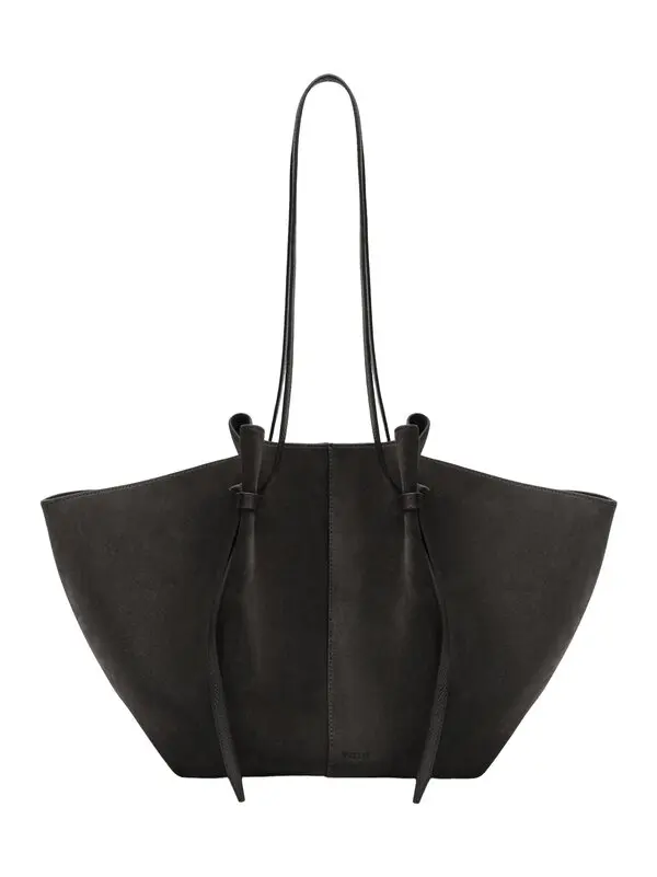 Yuzefi Mochi Bag In Suede Leather - Brown