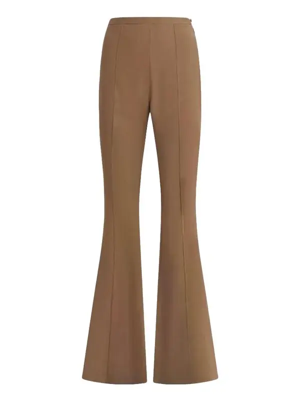 TALLER MARMO Mae Flared Trousers - Brown