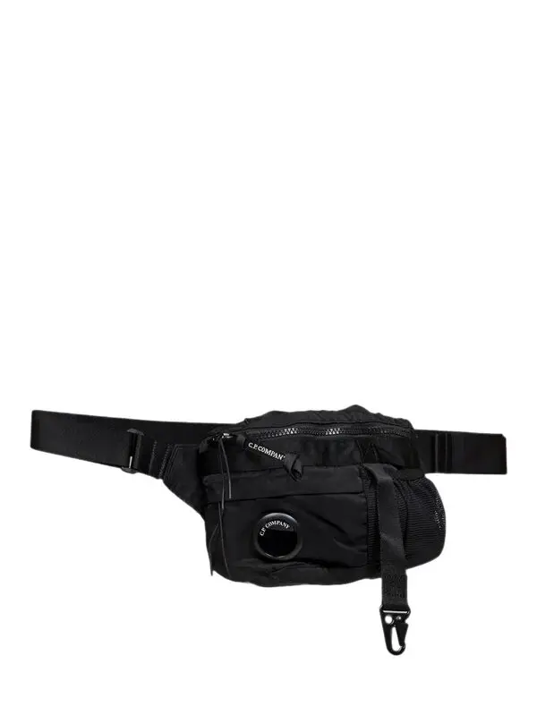 C.P. COMPANY Nylon B Lens Belt Bag - Black
