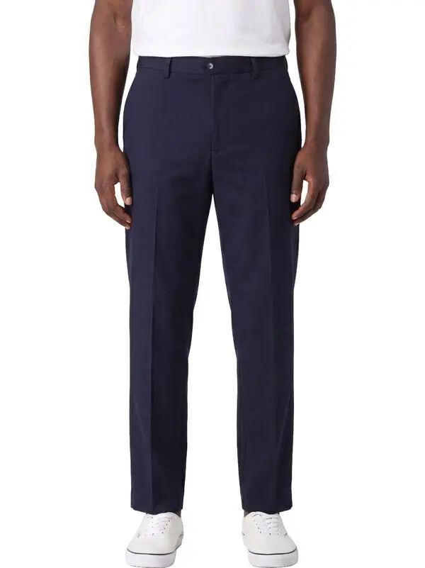 BRIGLIA 1949 Wool Blend Chino Trousers - Blue