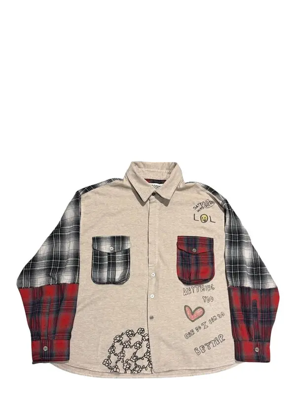 SATOSHI NAKAMOTO Nessa Flannel Shirt - Multicolor