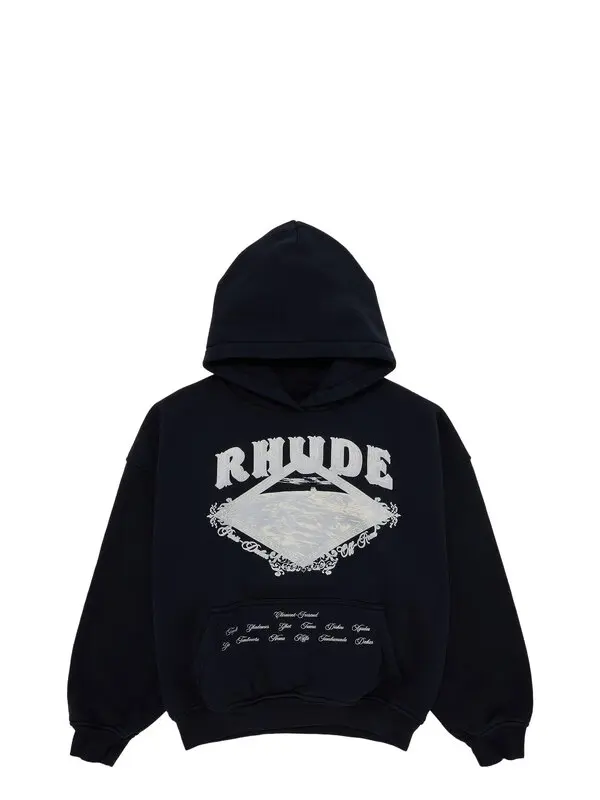 Rhude Dakar Convoy Hoodie - Black