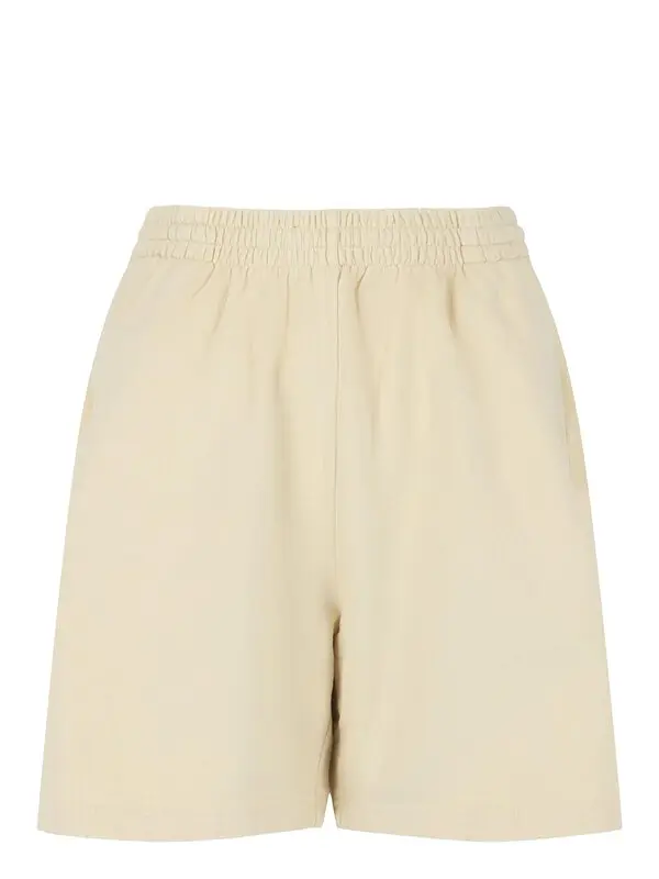 Balenciaga Bb Paris Icon Sweatshorts - Cream