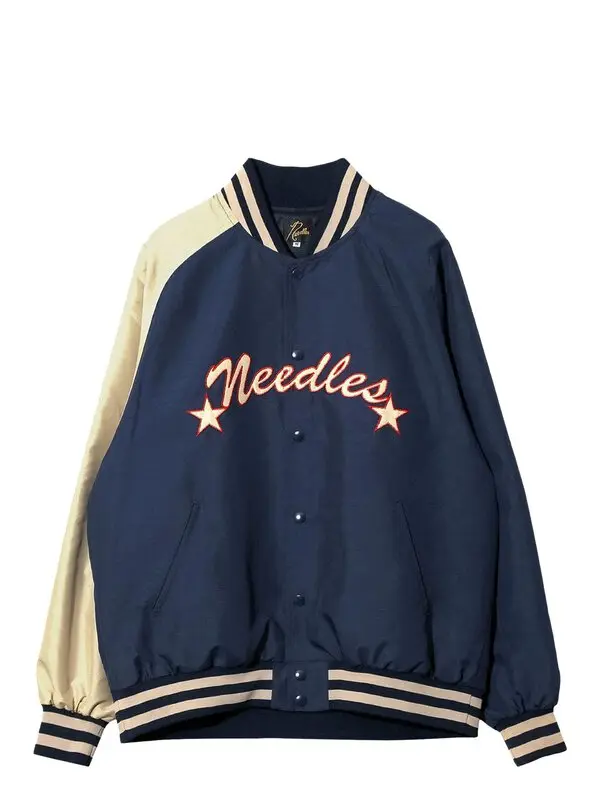 Needles Varsity Jacket - Blue
