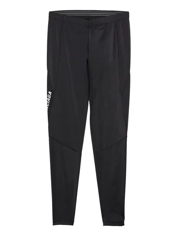 Balenciaga Sporty B Activewear Leggings - Black