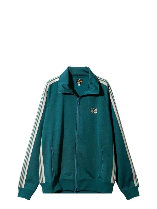 Needles Track Jacket With Sporty Stripes - Green