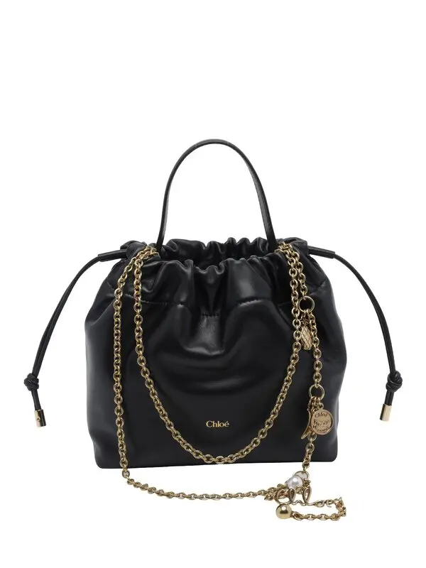 Chloé Small Icons Crossbody Bag - Black