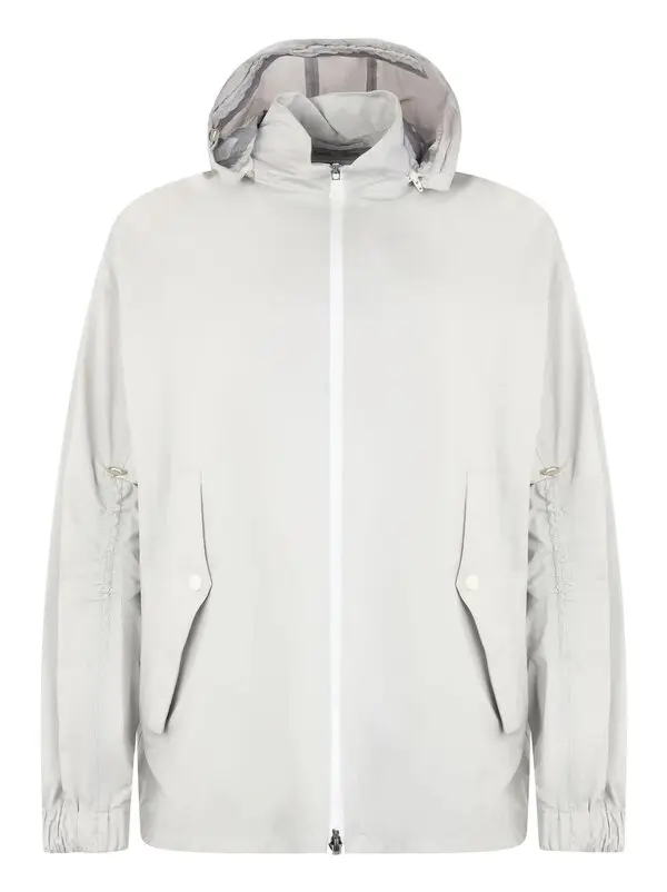 Herno Lightweight Hooded Jacket - Gray