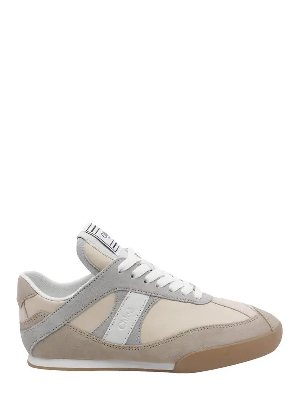 Chloé Suede Low Top Sneakers - Gray