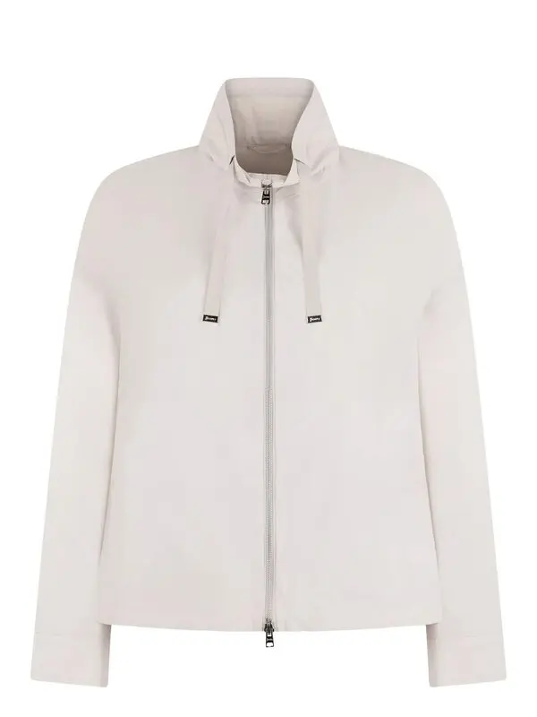 Herno Lightweight Zip-up Jacket - Gray