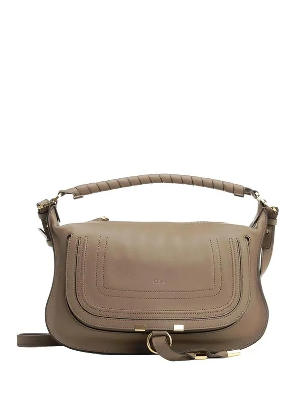 Chloé Small Marcie Crossbody Bag - Brown