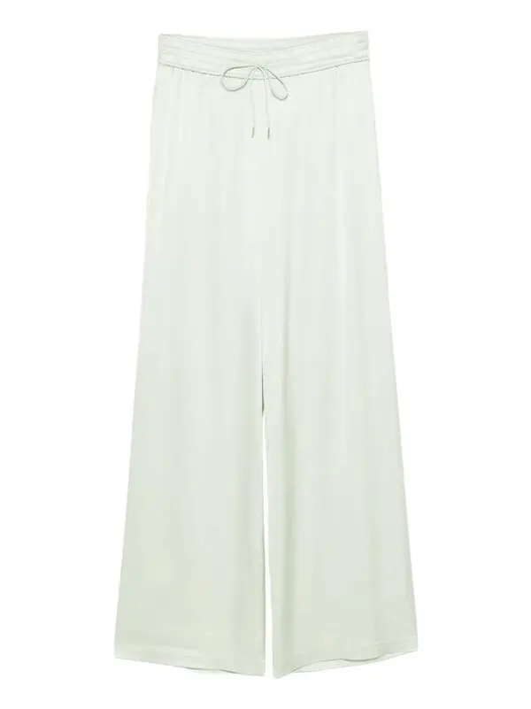 Alice + Olivia Kenley Wide Leg Trousers - Green