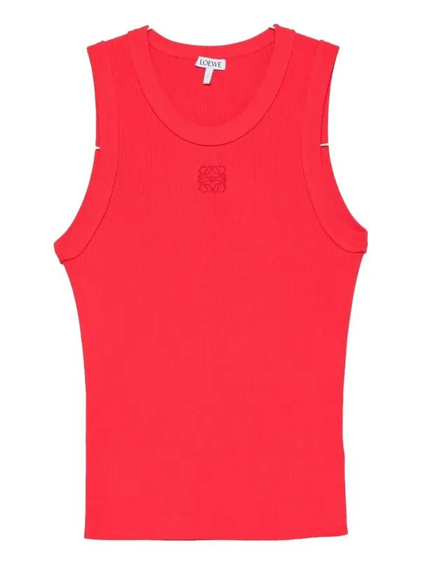 Loewe Anagram Tank Top - Red