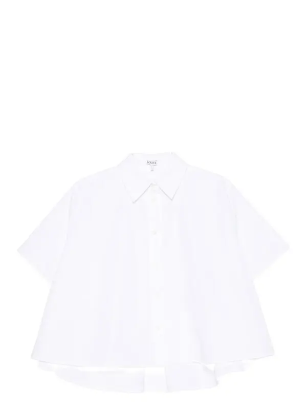 Loewe Cotton Trapeze Shirt - White
