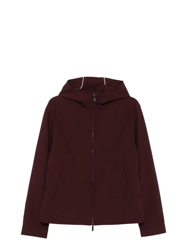 Emporio Armani Nylon Blouson Jacket - Red