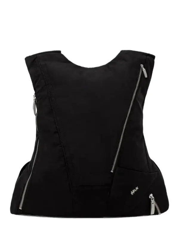 ADER ERROR Multi-zip Backpack - Black