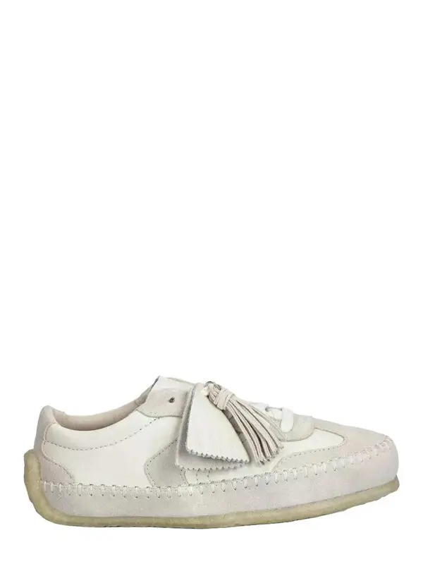 Clarks Tassel Detail Blanket Stitch Sneakers - Neutrals