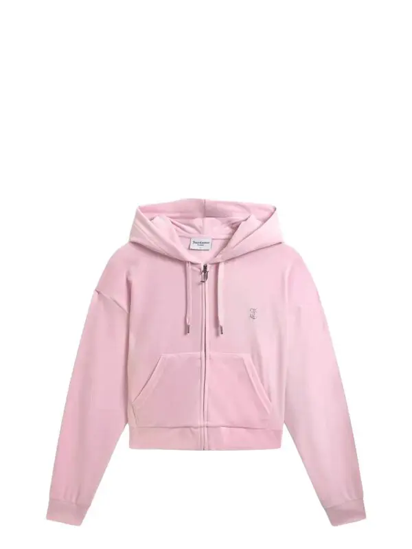 Juicy Couture Cropped Hoodie - Pink
