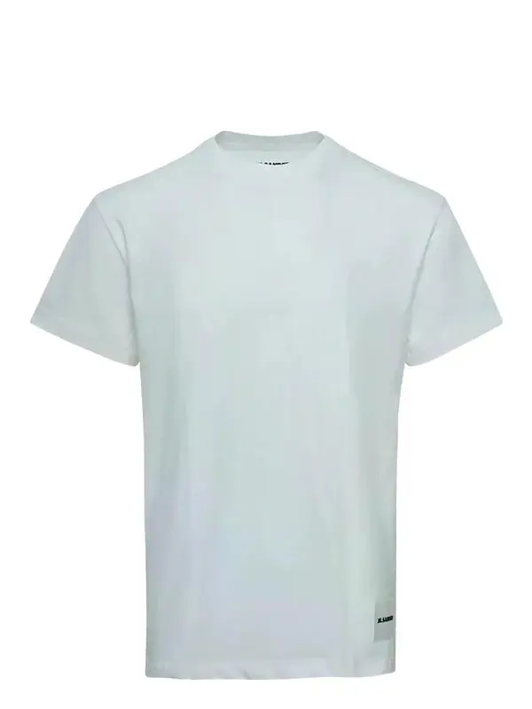 JIL SANDER Logo-patch T-shirt - White