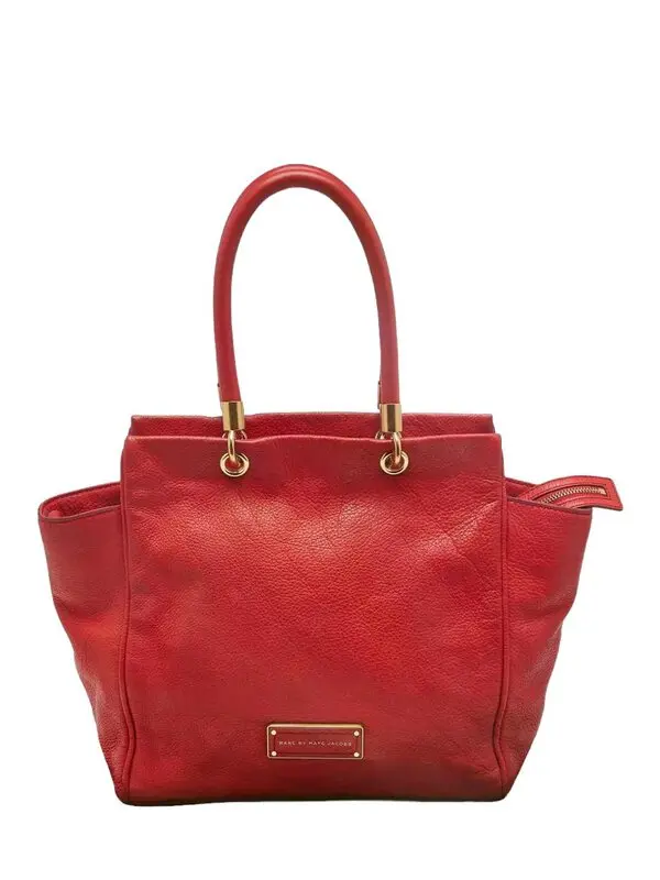 Marc Jacobs Bentley Leather Tote Bag - Red
