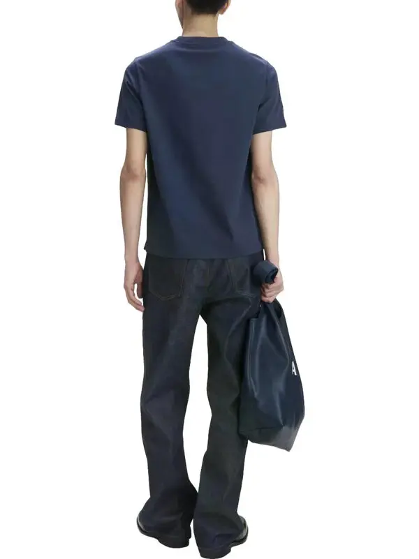 A.p.c. Crew-neck Short-sleeve T-shirt - Blue