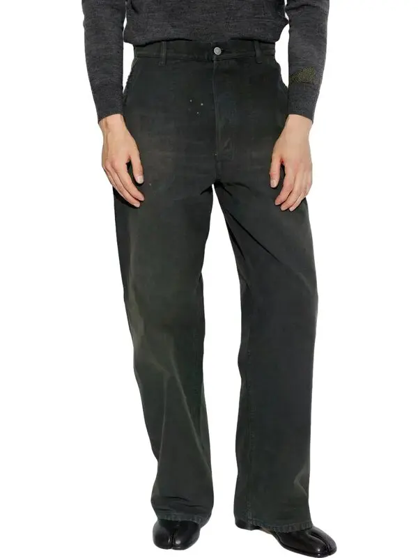 MAISON MARGIELA Paint-splatter Jeans - Black
