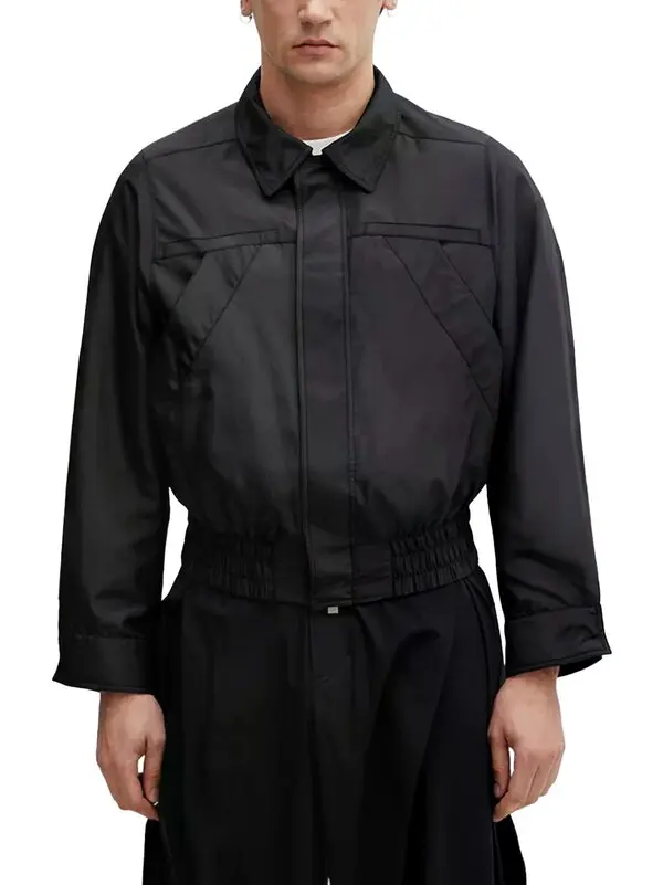 ADER ERROR Zip-up Bomber Jacket - Black