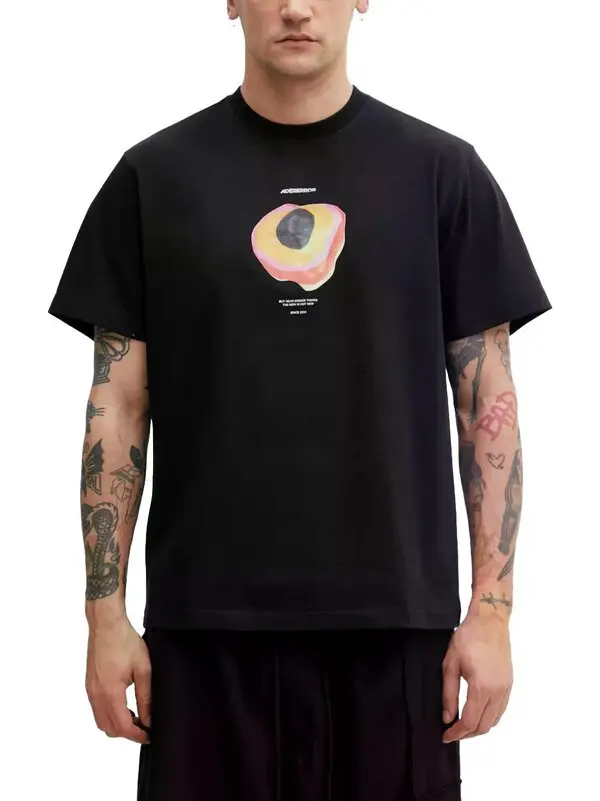 ADER ERROR Dimension Ball Graphic T-shirt - Black