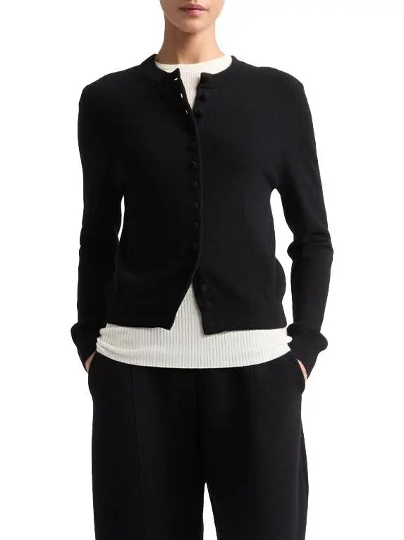 LISA YANG Wilona Cashmere Cardigan - Black